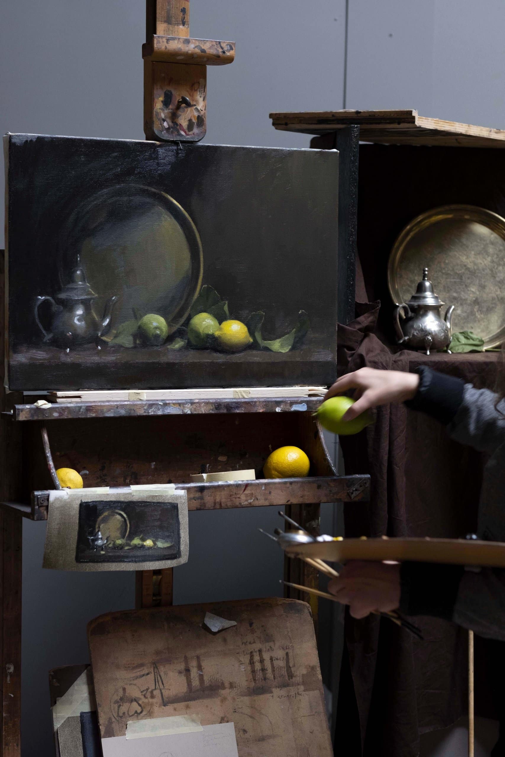 Still Life Setup Painting